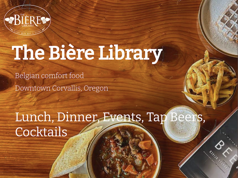 Belgian Comfort Food, Beer & Cocktails at The Bière Library